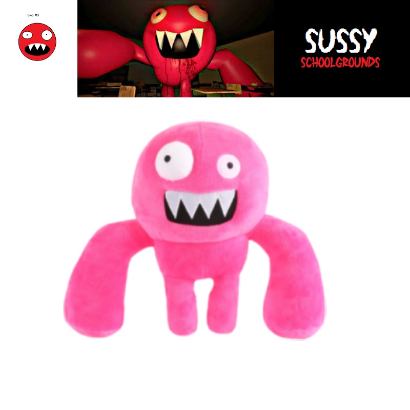 Sussy Schoolgrounds Munkus Lunkus Stuffed Animal Colorful And Vibrant ...