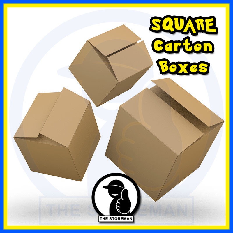 Square Carton Box | Packaging box | Moving Box | Gift Box | Cardboard ...