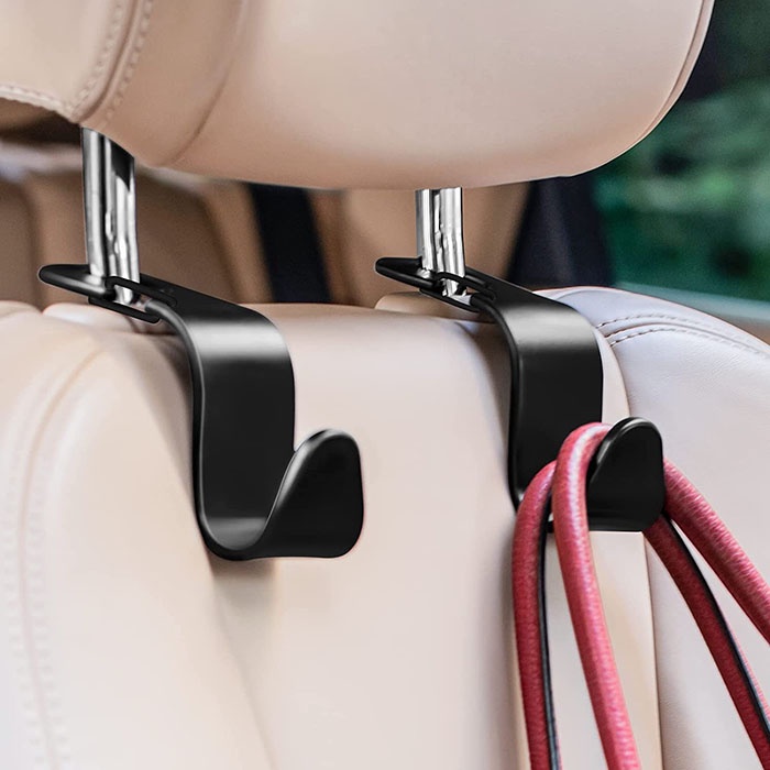 FEELING🔥4PCS Car Seat Back Hook Hanger,Car Organizer,Universal Portable ...