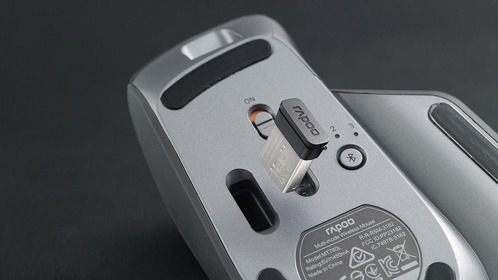 Rapoo MT760L/MT760/MT760mini Rechargeable Multi-mode Wireless Mouse ...