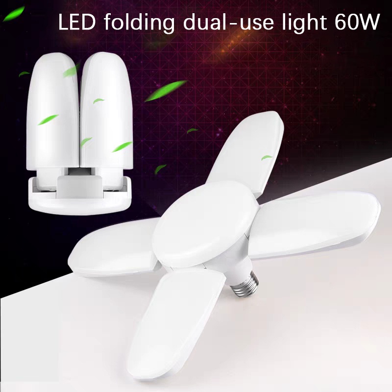 New LED Light Bulb Wholesale Four Leaf Light Folding Light Ball Bubble ...