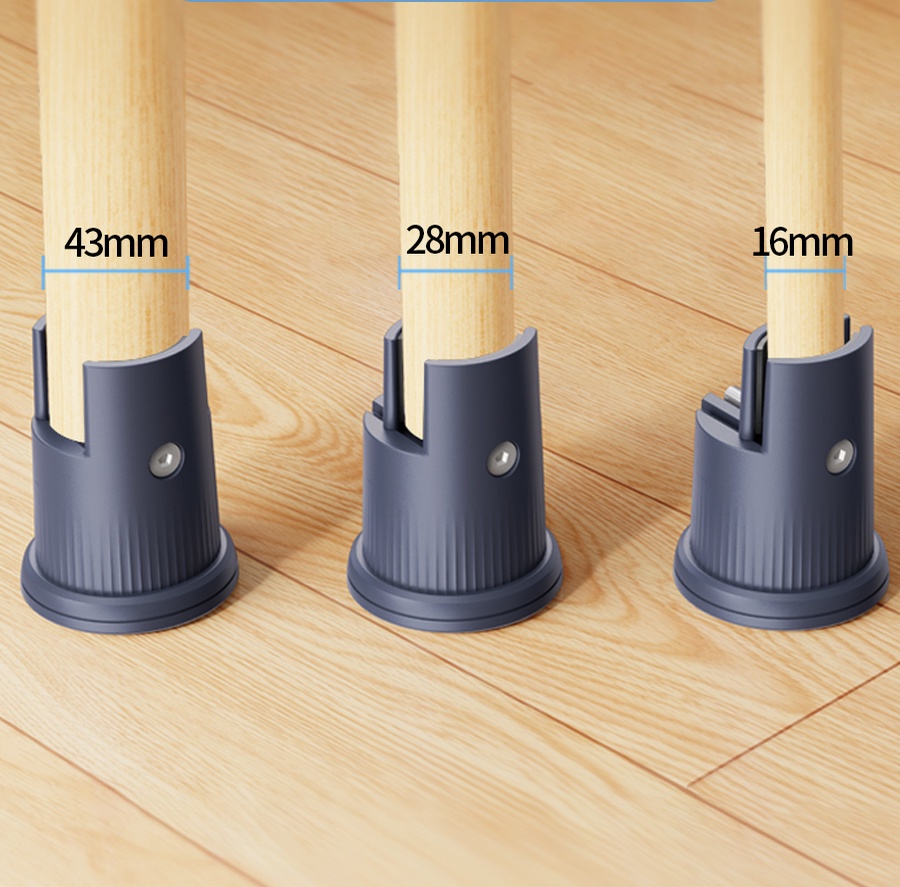OATSBASF Adjustable Width Bed Risers Furniture Riser Support Foot Pad ...