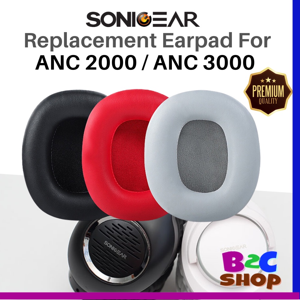 Sonicgear ANC 2000 & ANC 3000 Replacement Ear Pads Cushion Earpad Sonic ... Sonicgear ANC 2000 & ANC 3000 Replacement Ear Pads Cushion Earpad Sonic ...