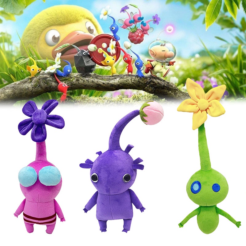 Plush Ice Pikmin All Star Irresistibly Soft Plushie 30cm Pink | Shopee ...
