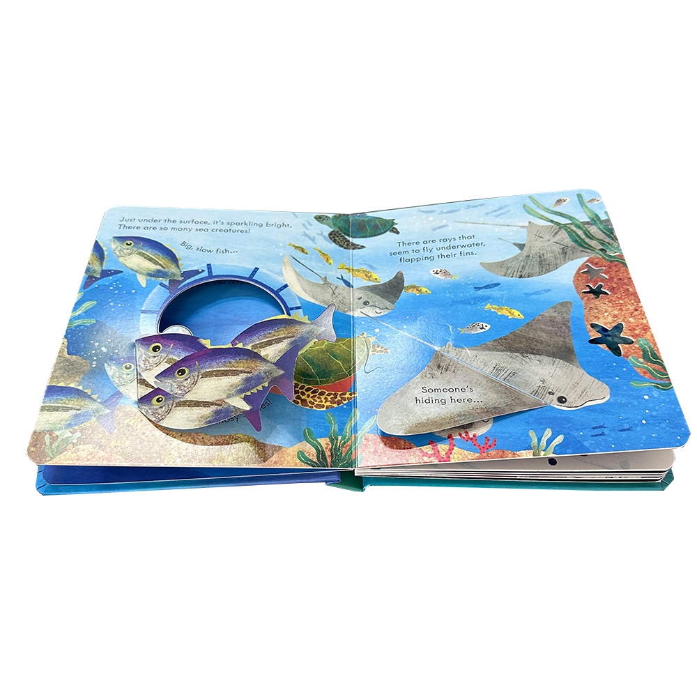 Usborne Peep Inside The Deep Ocean 3D Picture Books for Kids Children ...