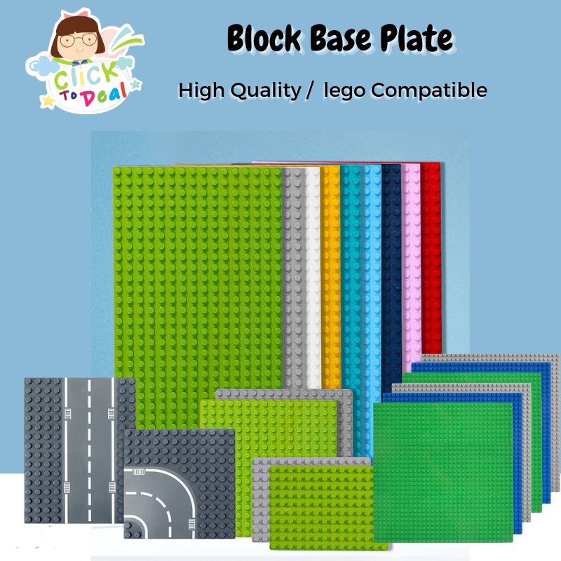 Plastic Blocks Base Plates Figures 32x32 dots and 16x16 dots Compatible ...