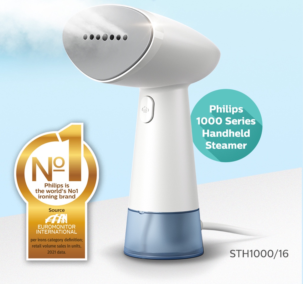 PHILIPS Handheld Garment Steamer 1000 Series - STH1000/16, Portable ...