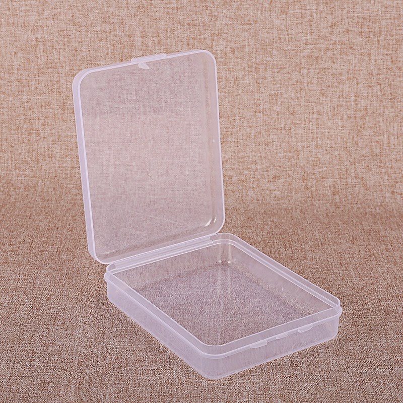 1/5/6/10Pcs Square Transparent Storage Box / Mini Plastic Dust-proof ...