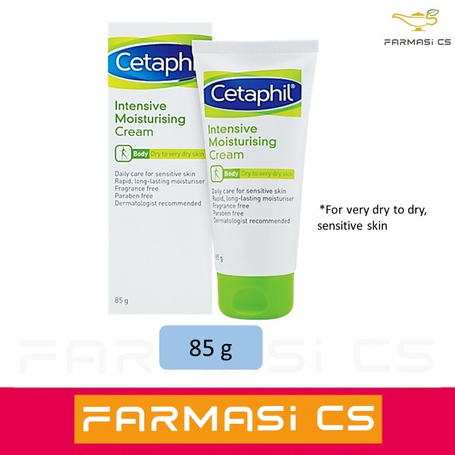 Cetaphil Intensive Moisturising Cream 85g EXP:08/2025 [ For Body, Dry ...