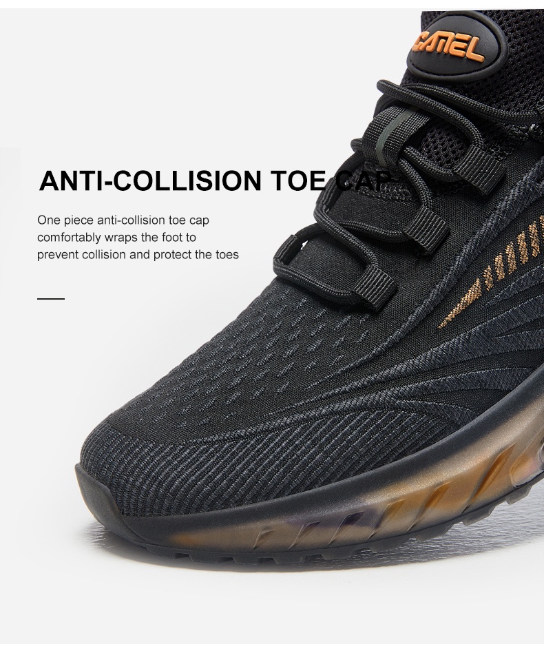 AMERICAN CAMEL Men's Comfort Casual Sneakers Mesh Shock Absorbing ...