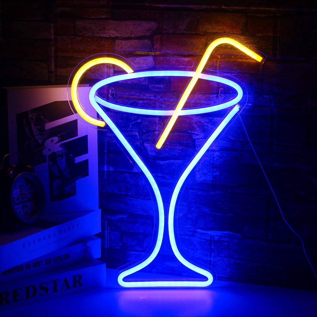 Cocktail Bar Theme LED Neon Wall Light | Shopee Singapore