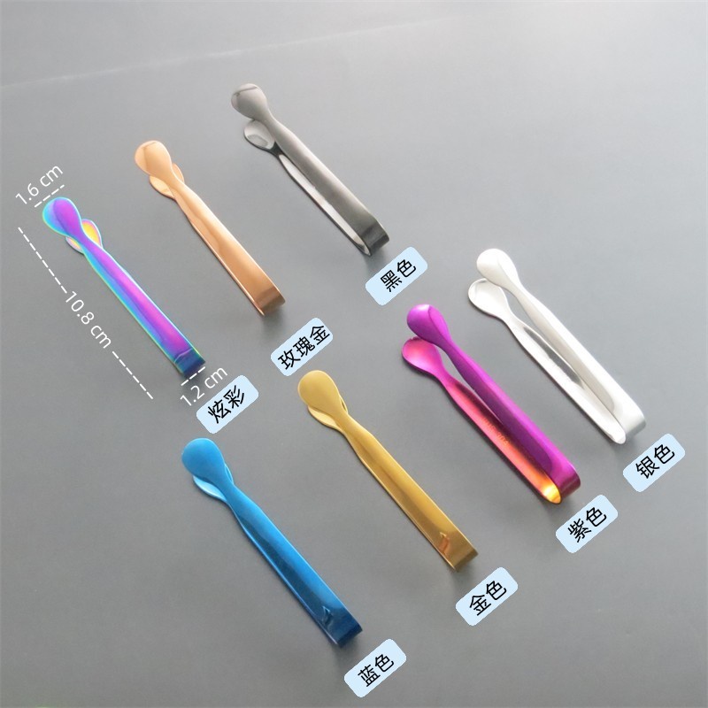 304 stainless steel ice candy clip gold mini food clip towel clip ice ...