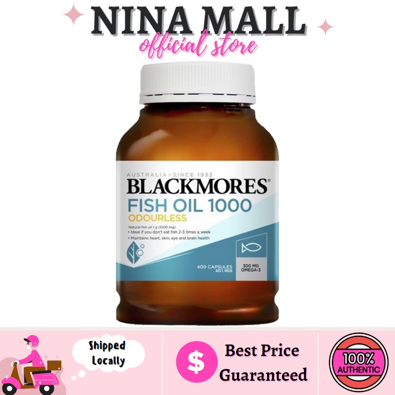 [SG l Authentic] Blackmores Odourless / Original Fish Oil, Omega Triple ...