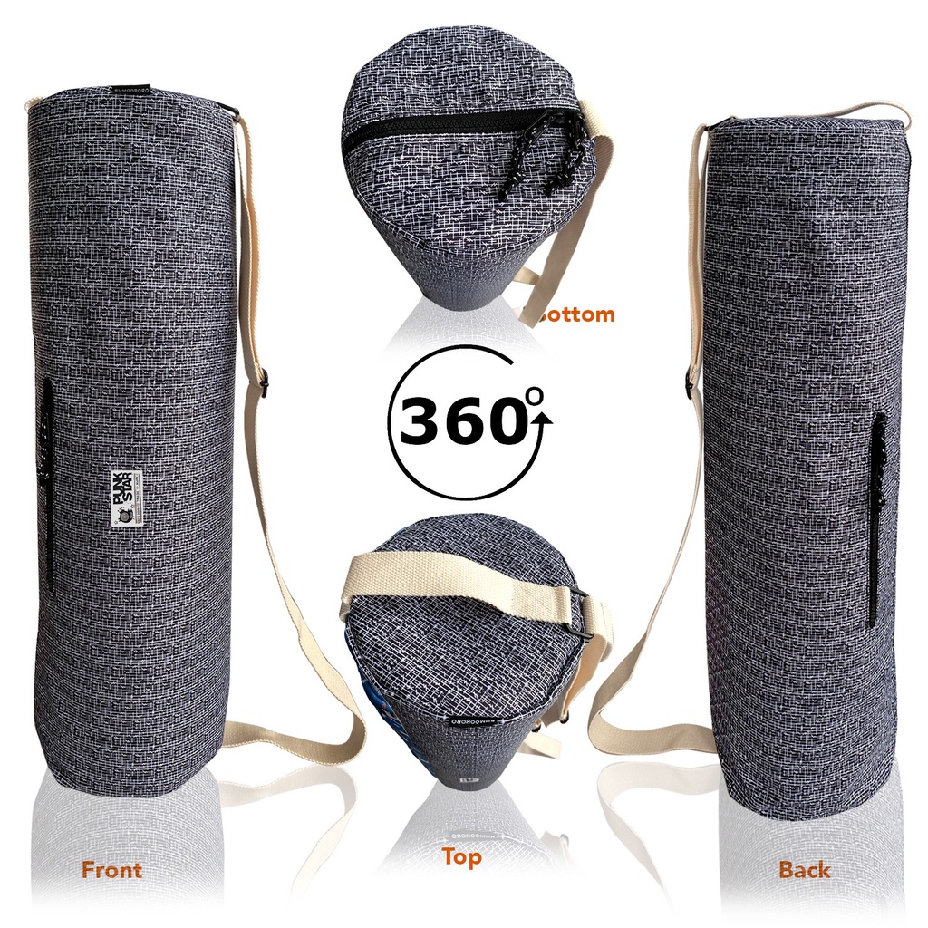 PUNKSTAR Yoga Mat Bag Cover Adjustable Strap Water-resistant Light ...