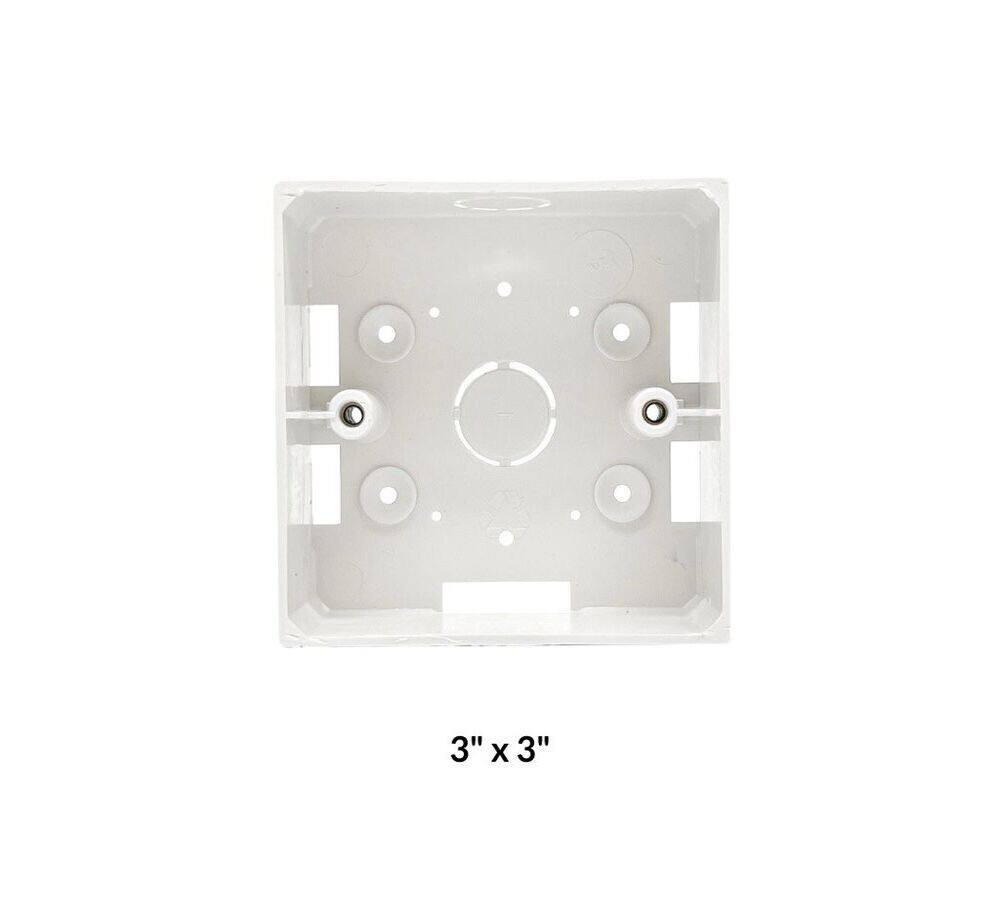 PVC NUT BOX 3X3 / 3X6 / 3X7 / 3X10 / 3X12 SURFACE/CONCEAL SWITCH SOCKET ...