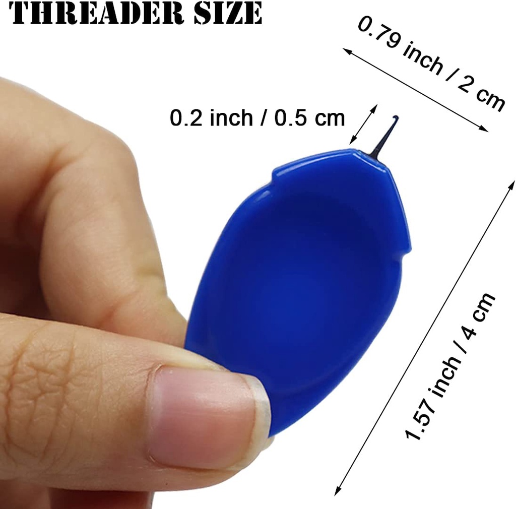 1 /5/10 Pcs Plastic Wire Hook Simple Threader for Needles Small Eye ...
