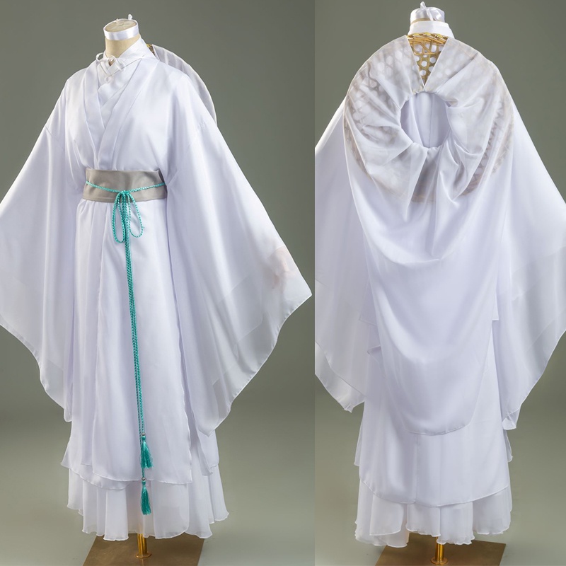 Xie Lian Cosplay Costume Tian Guan Ci Fu Cosplay Xielian Wigs Bamboo ...