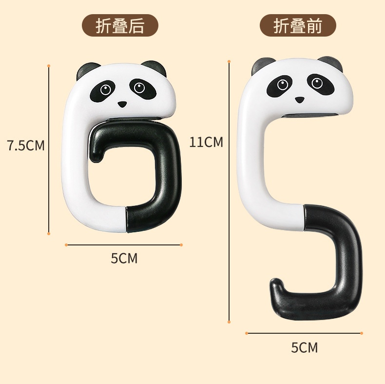 Multifunctional ABS Hook Cartoon Portable School Bag Hook, Detachable ...