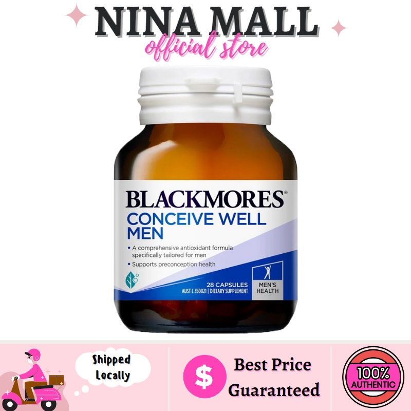 [SG l Authentic] Blackmores Conceive Well Men 28 Capsules [Pre ...
