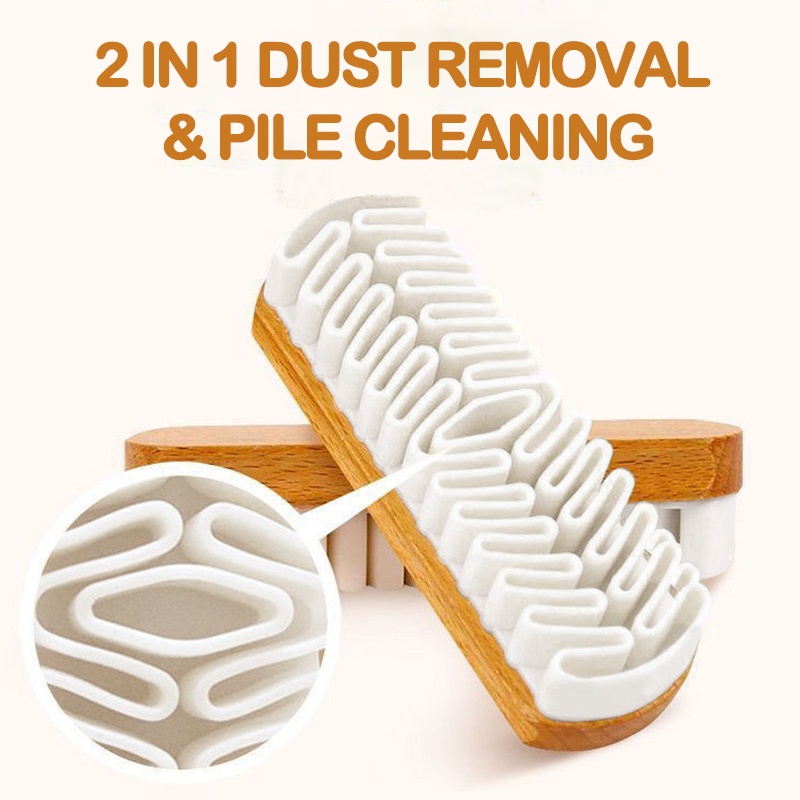 Suede Shoe Brush Soft Rubber Leather Sneakers Scrubber Stain Dust ...