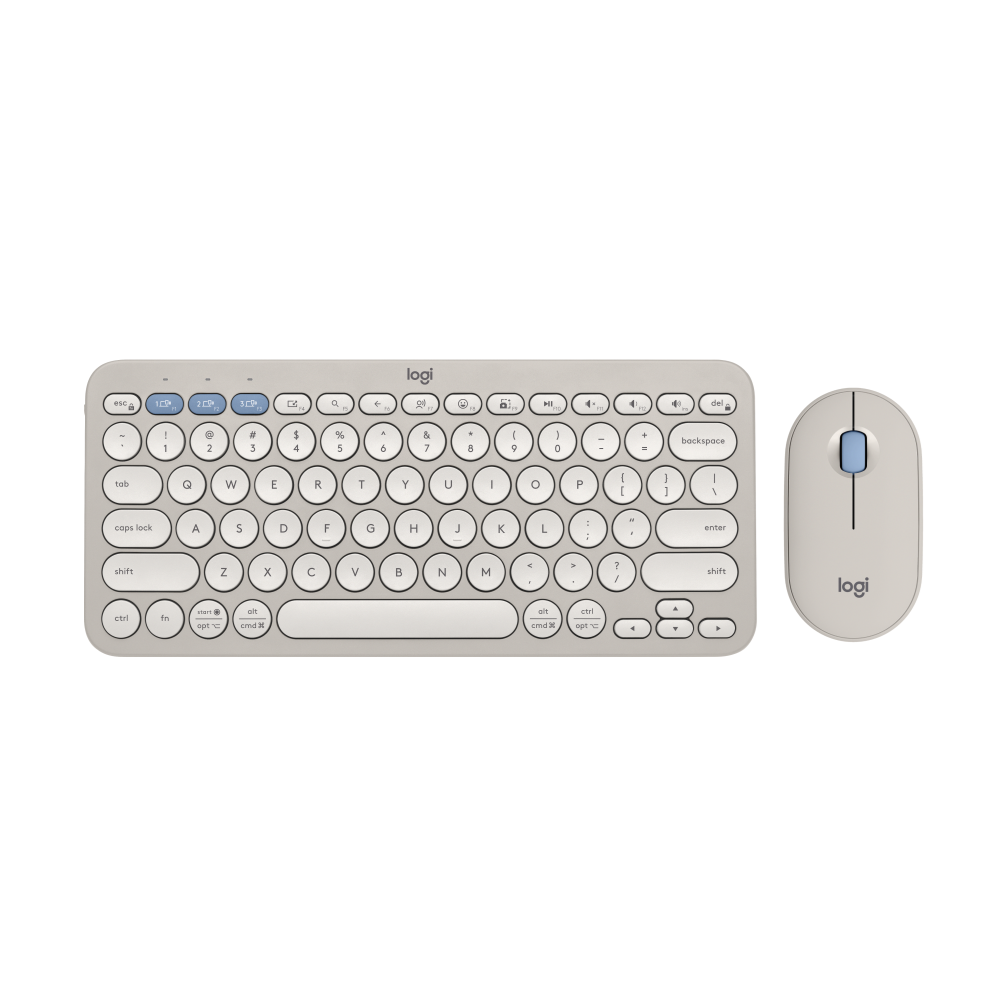 Logitech Pebble 2 Combo [K380S Keyboard + M350S Mouse], Lightweight ...