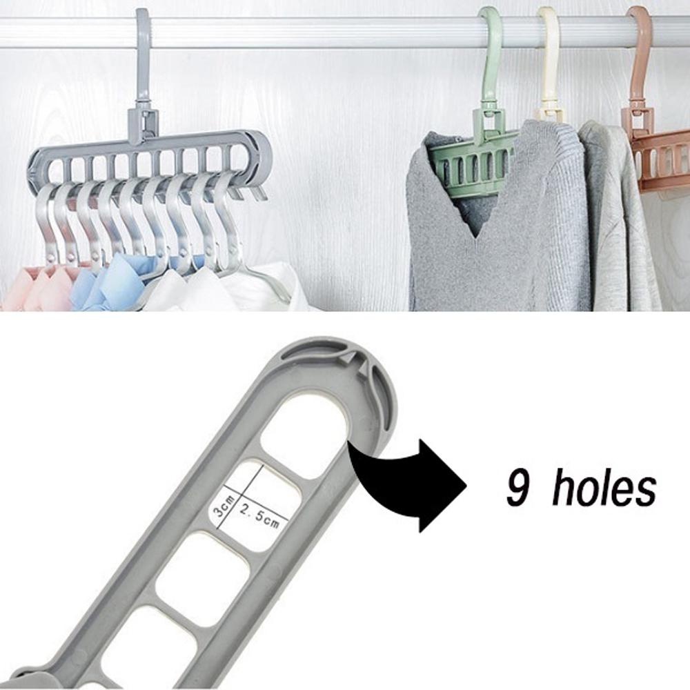 New Fashion Multi-function Clothes Magic Hanger Save Space Folding ...
