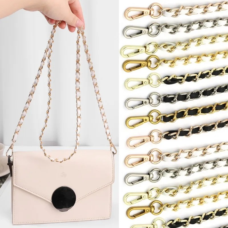 120cm PU Leather Metal Crossbody Handbag Chains High Quality ...