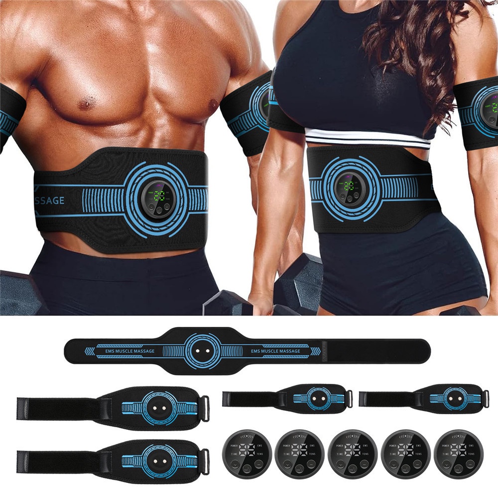 EMS abs belt massage belt abdominal fitness instrument abdominal muscle ...