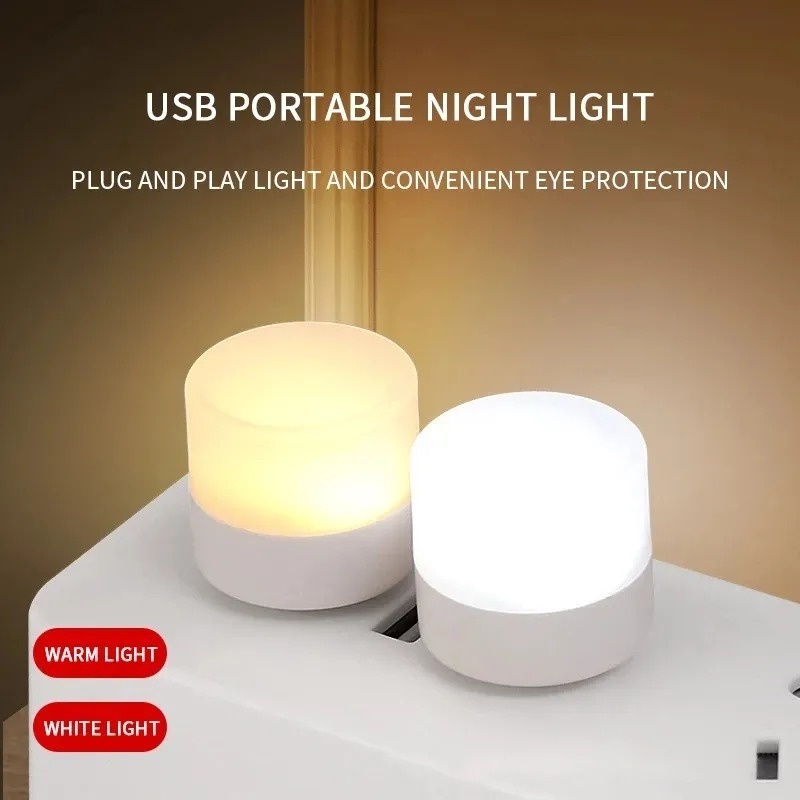 10Pcs Portable USB Mini Night Light / LED Eye Protection Reading Light ...
