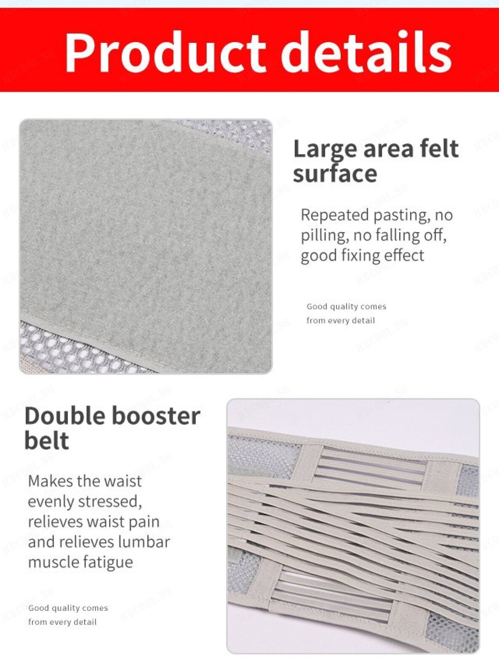 🎈HOT🎈 Waist Back Support Belts Waist Trainer Compression Springs Spine ...