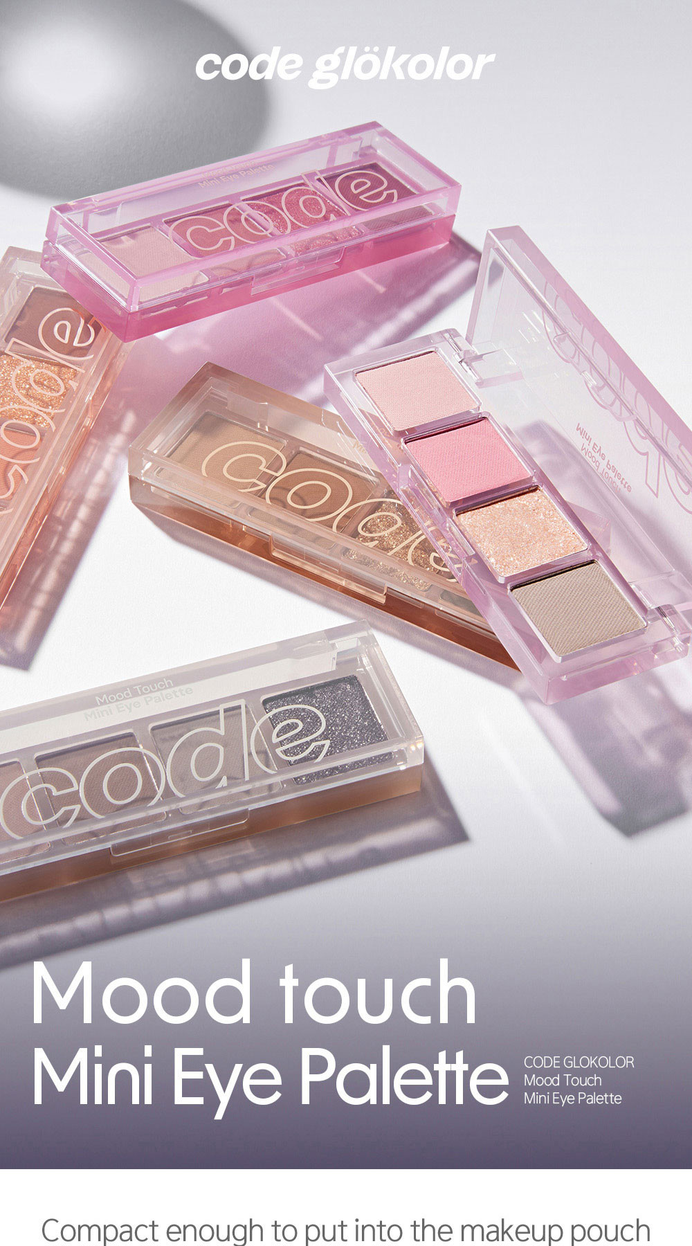 CODE GLOKOLOR Mood Touch Mini Eye Palette | Shopee Singapore