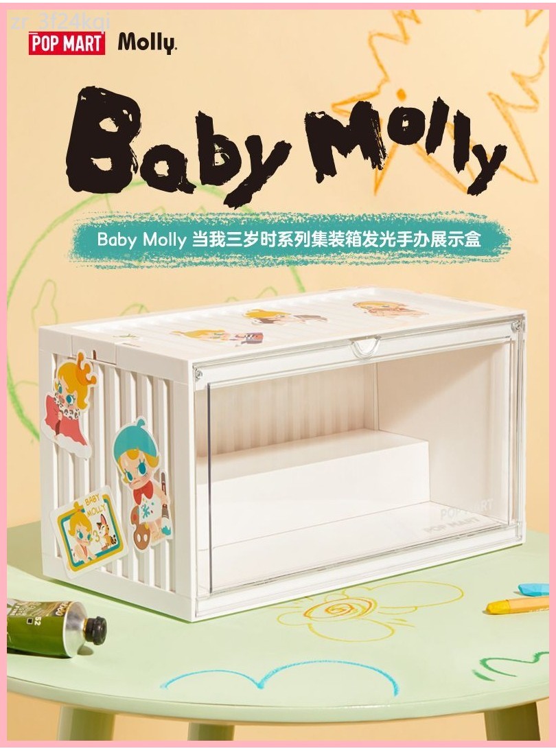 spot goods POPMART BABY MOLLY When I Was Aged Three Years Old Series ...