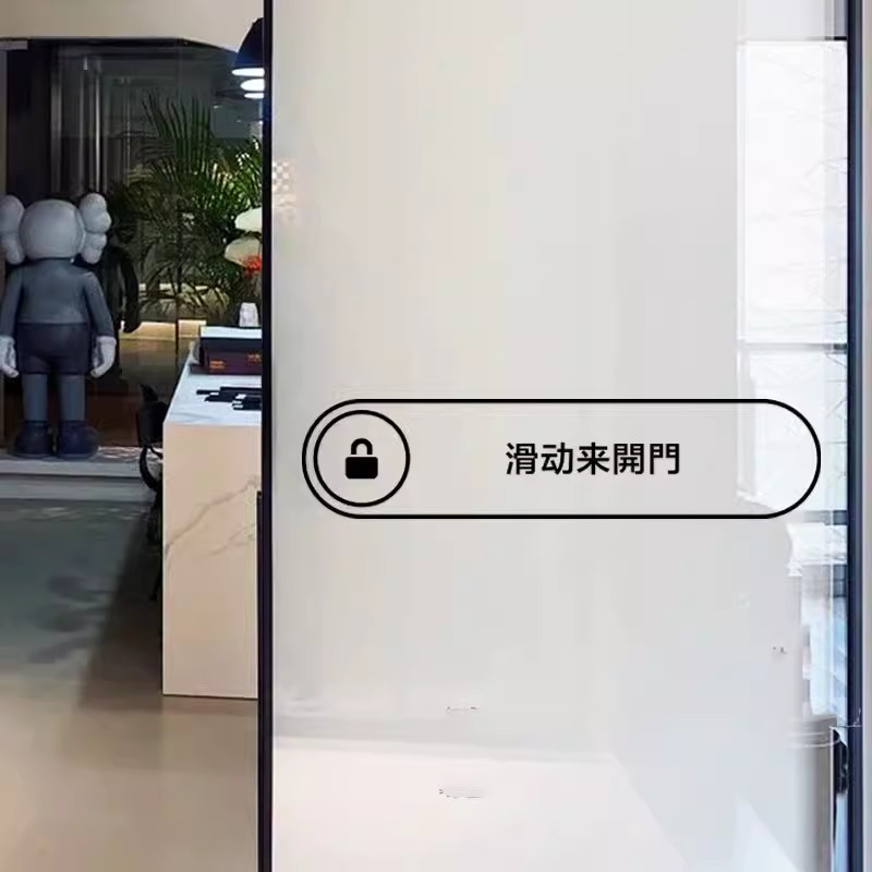 - 2025new- Creative Office Writing Studio Shop Left Right Sliding Door ...