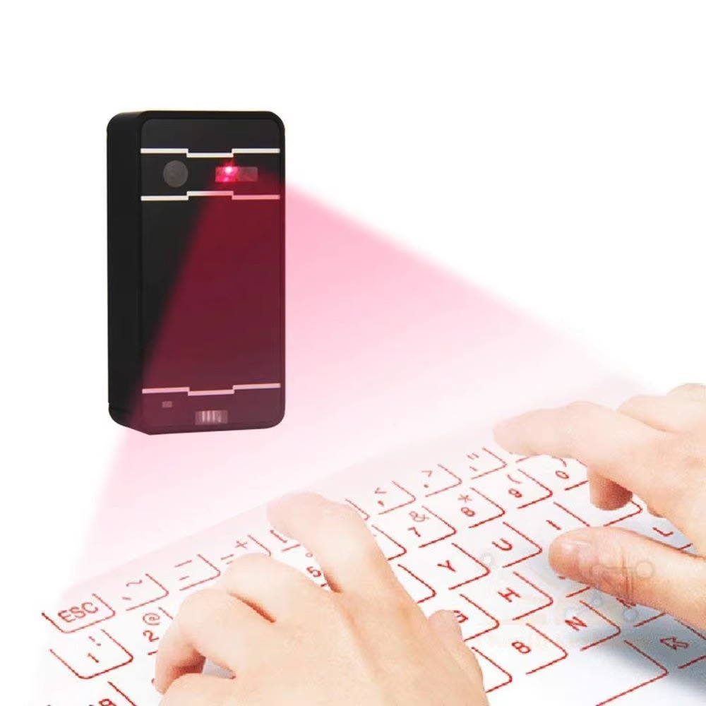 Bluetooth Laser Wireless Keyboard Virtual Projection Keyboard | Shopee ...