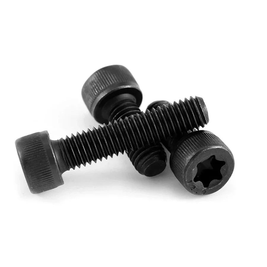 M3 M4 M5 M6 M8 M10 M12 Black 12.9 Grade Alloy Steel Hexagonal Torx ...