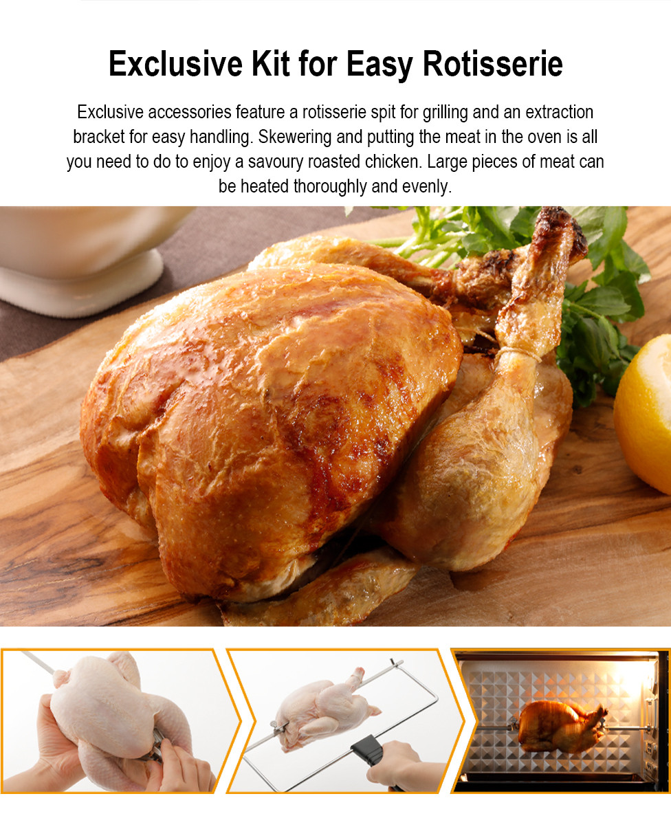 Panasonic 38L Electric Oven NB-H3801KSP (Black) | Shopee Singapore