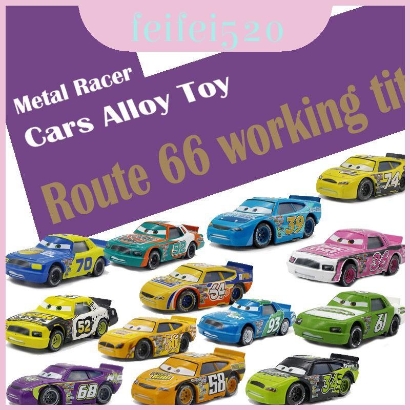 Disney Pixar Captivating Cars Racer King Mini Alloy Model For Fans ...