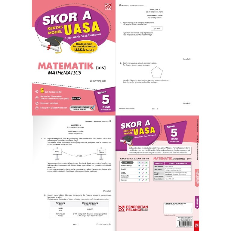 (SI)SCOR A UASA PAPER MODEL YEAR 5 KSSR 2025 | B. SERVING / ENGLISH ...