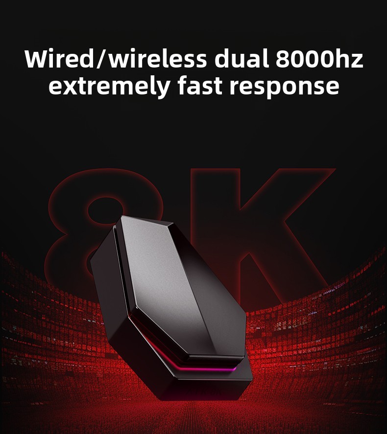 ATK F1 ULTIMATE Esports Mouse Dual Mode 2.4GHz/Wired PAW3950Ultra 8KHz ...