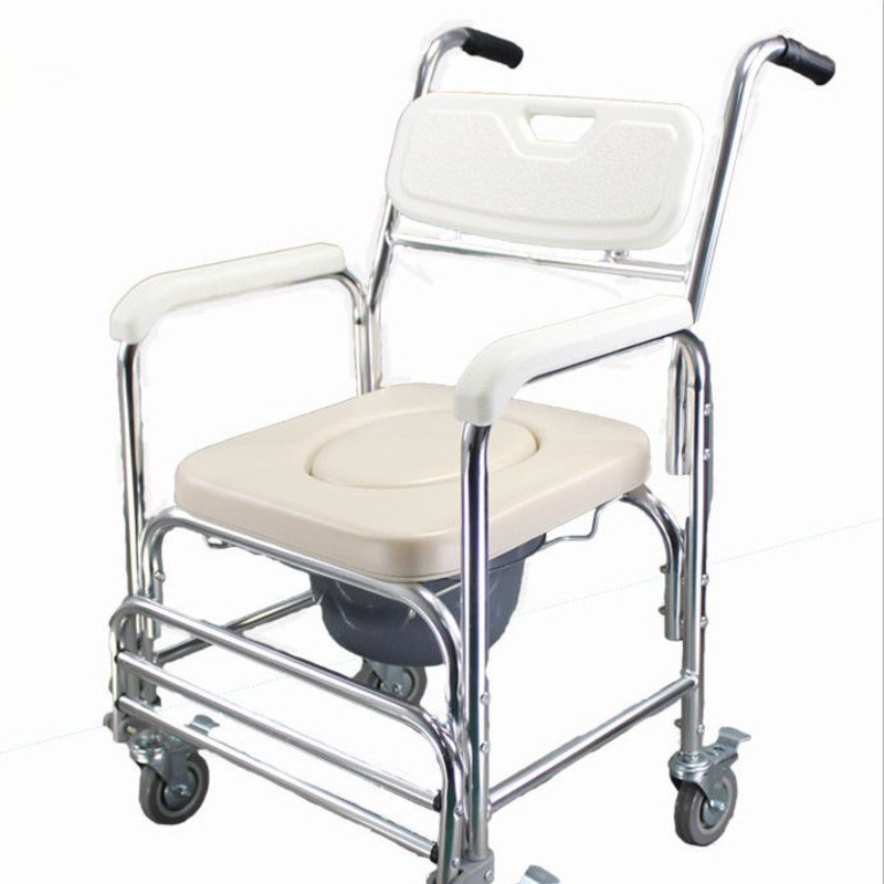 Portable Potty Toilet Foldable Adjustable Commode Chair Closestool ...