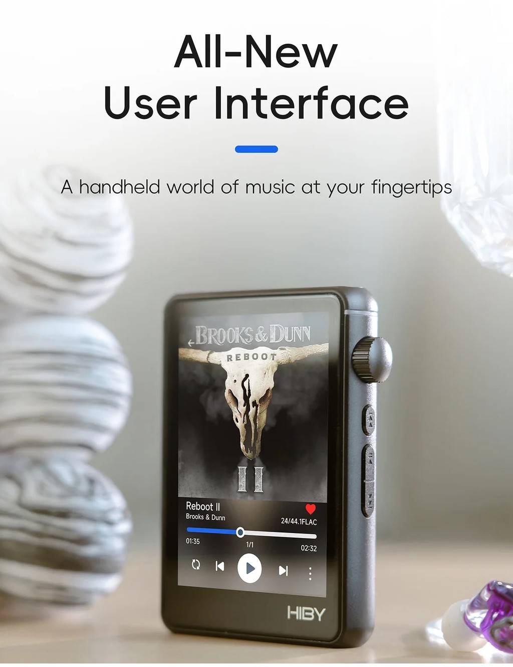 HiBy R3 II 2025, Hi-Fi Music Player: Dual ES9219C DACs, DSD256, 32-bit ...