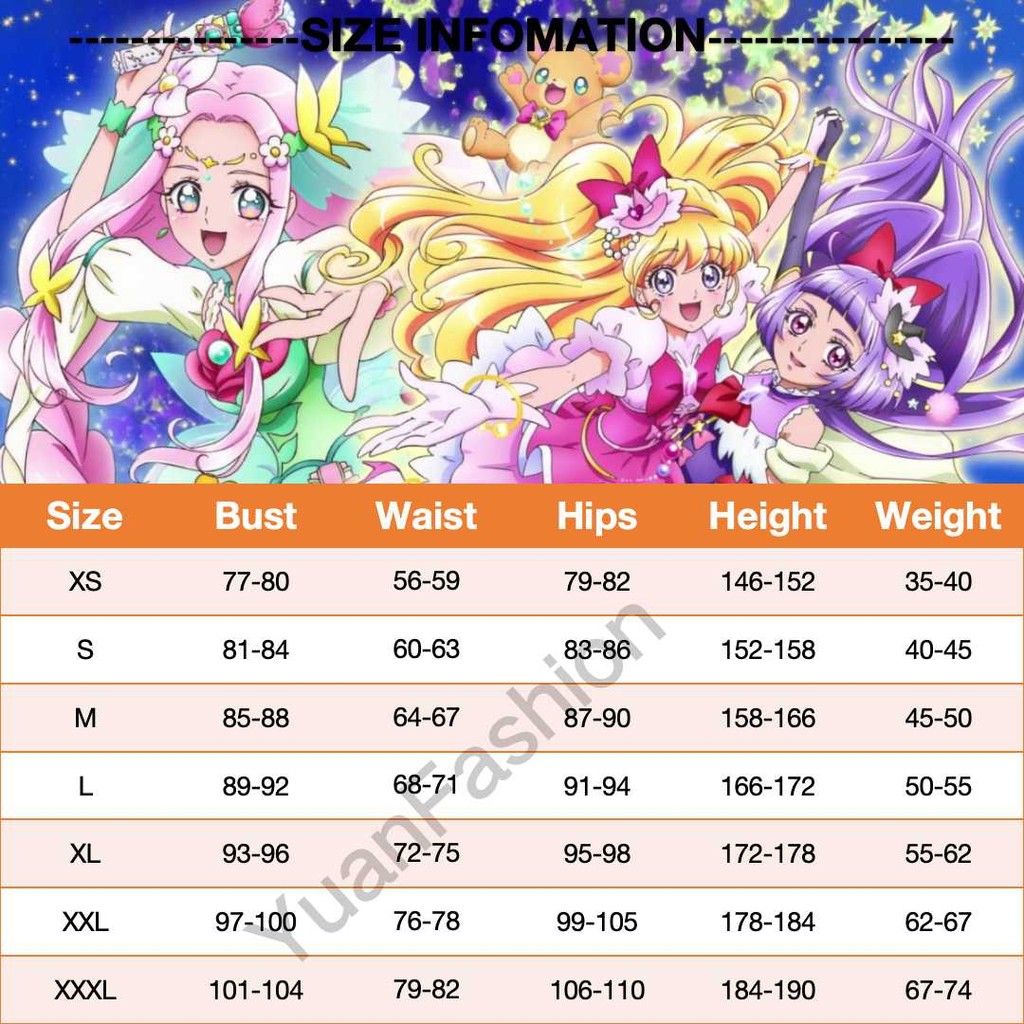 [Ready Stock] WonderfulPrecure Inukai Komugi cosplay Costume Full Set ...