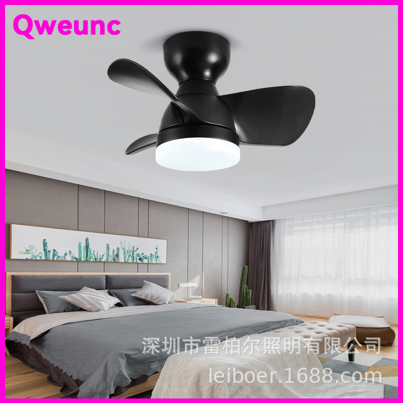 Ceiling Fan With Light Home 22 Inch Mini Ceiling Fan With LED Lights ...