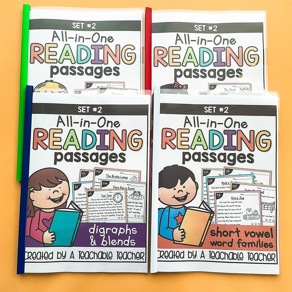 129 Pages All-in-One Bundle Set 2 Practice A4 Paper Children English ...