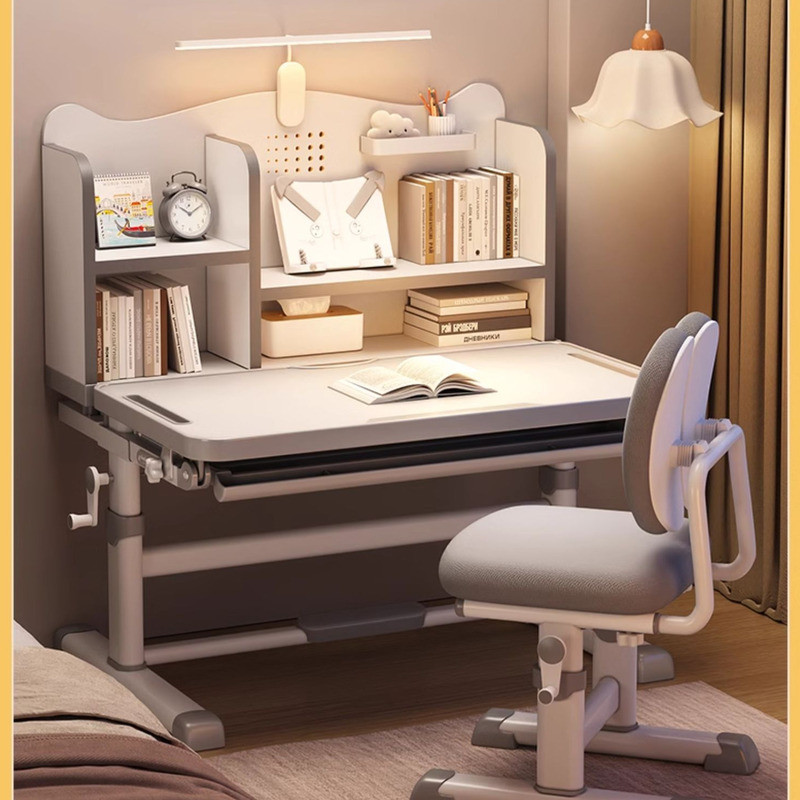Study Table Ergonomic Kids Study Table Height Adjustable Table Student ...