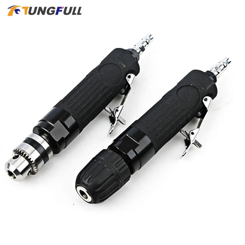 Air Drill Pneumatic 3/8'' Air Drill Drilling Machine Straight Drill Gun ...
