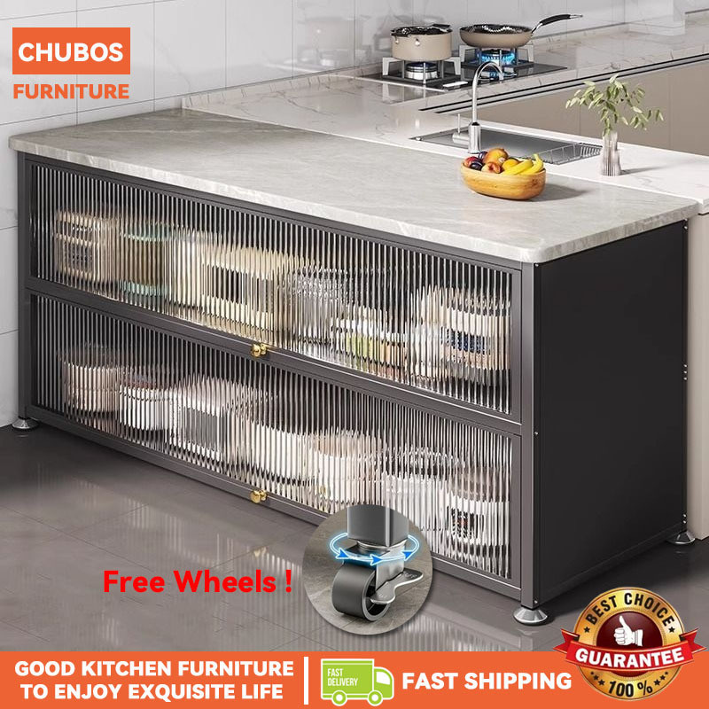 【Free Wheels】kitchen Cabinet Floor-standing Multi-layer Microwave Rack ...