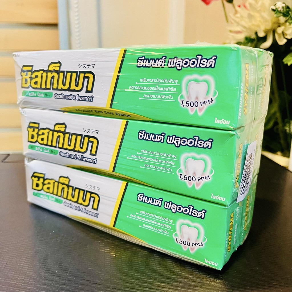 (Super Value Pack!! 6 Tubes) Systemma Ultra Care & Protect Toothpaste ...