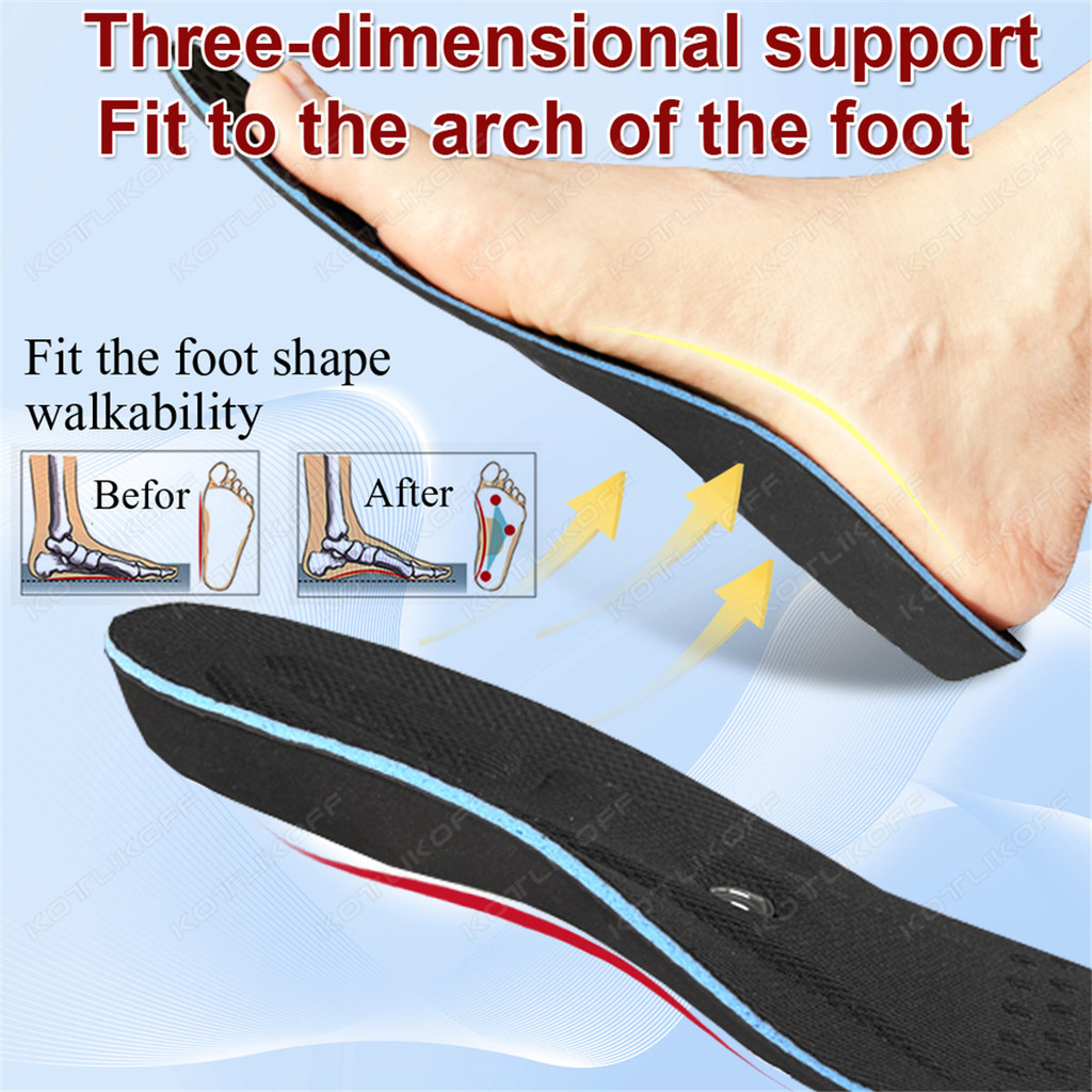 Magnet Massage Height Increase Insoles Invisible Add 2/3/4/5CM Ultra ...