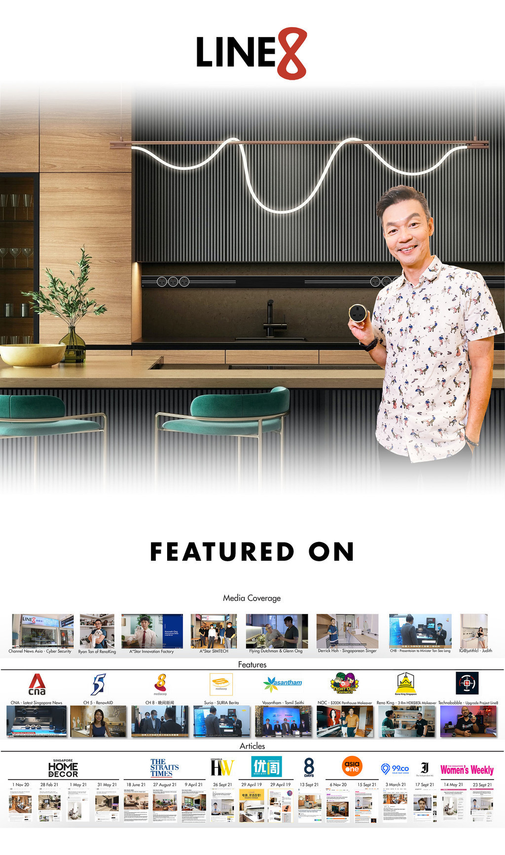 Line8 600mm Model S Surface Power Track (TRACK ONLY) | Shopee Singapore